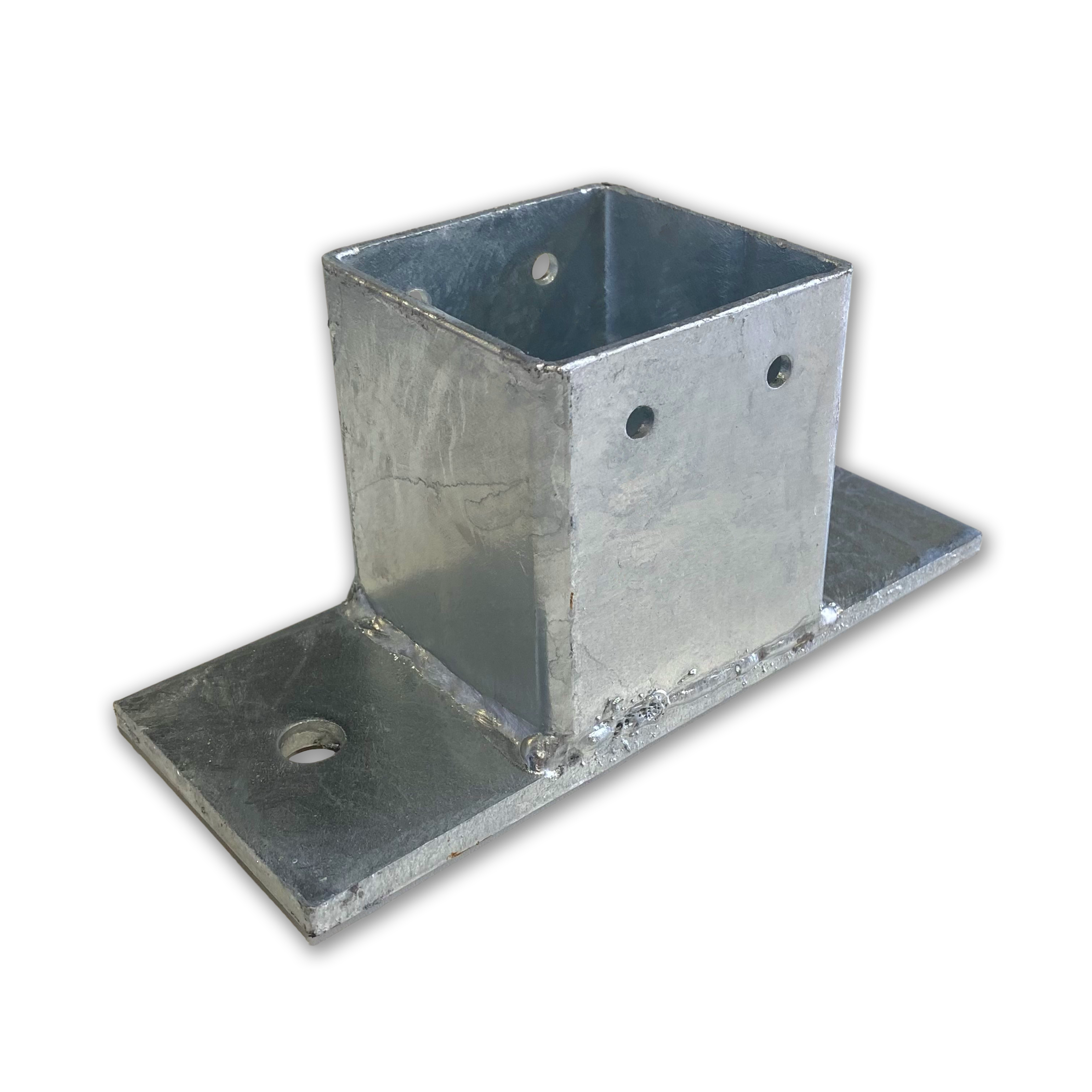 Galvanised 2-Hole Post Support (75mm & 100mm Stirrup) | Jimboomba — 2nd ...